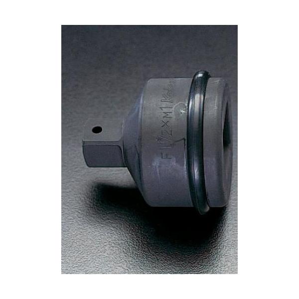 ●オス1”×メス1-1/2” ●全長:97mm ●差込角の異なるソケットとハンドル等を接続する為のアダプターです。 ●Cリングが付属しています。 ●コード品番:EA164H-11   【サイズ】 1・1/2 sq×1 sq 【入数】 1 E...