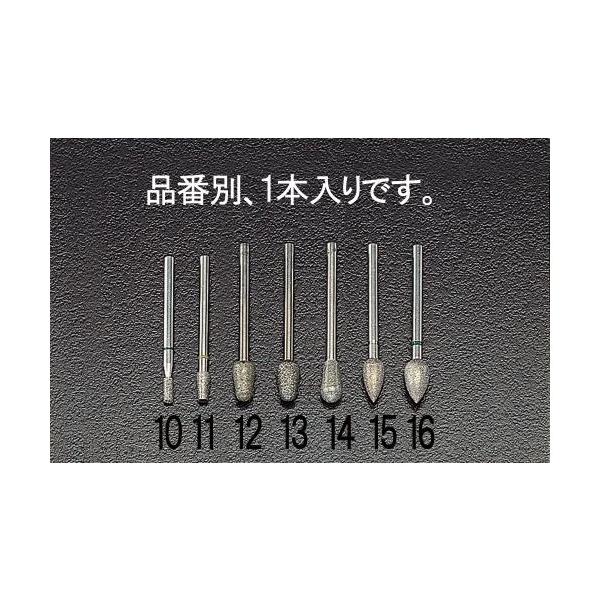 ●メーカー…ナカニシ ●型番…12361 ●全長…44mm ●刃径×刃長…6×13mm ●最大回転数…67000rpm ●粒度…＃130 ●入数…1本入り   【入数】 1 EA819DA15