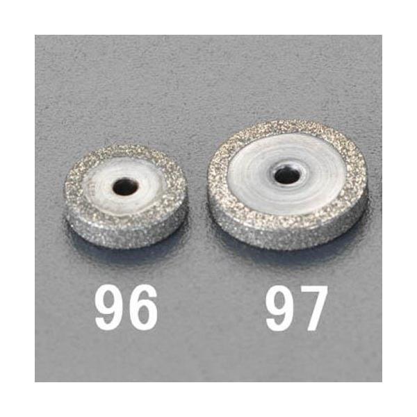 ●名称…CBNホイール ●刃径×刃長…10.0×2.5mm ●最大回転数…30000rpm ●軸径…3.0mm ●粒度…＃100   【入数】 1 EA819DJ96