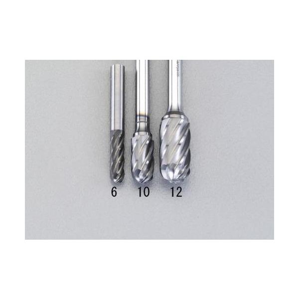 ●軸径…6mm ●刃径…10mm ●刃長…19mm ●全長…65mm ●刃形状…aluカット ●材質…タングステンカーバイド、Carbonコーティング ●適合材質…アルミニウム、プラスチック、チタン ●入数…1本入り ●aluカット(アルミ...
