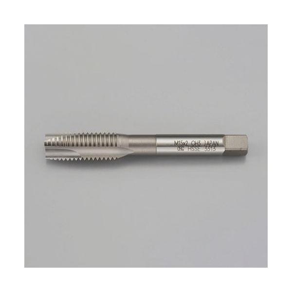 ●材質…高バナジウムハイス(HSSE) ●食付…5P ●溝数…3 ●呼び…M5×0.8 ●全長…60mm ●シャンク径…5.5mm ●用途…一般用 ●炭素鋼、合金鋼及び非鉄金属の切り屑がコイル状に連続する被削材に適しています。 ●切り屑を確...