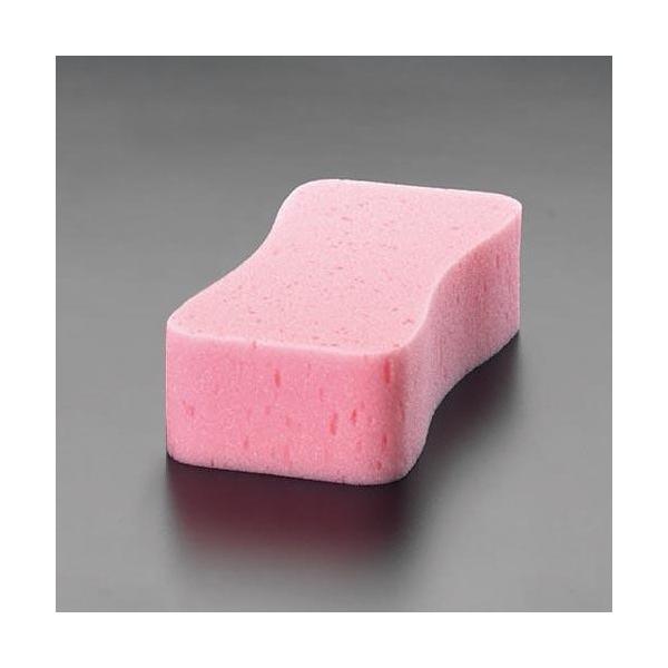 ●材質…ポリウレタンフォーム ●ピンク、ブルーの2色あります。 (色指定はできません。 ) ●サイズ(mm)…215×105×60 ●大きな浴槽もスピーディーに洗えるキングサイズ   【入数】 1 EA928AG51