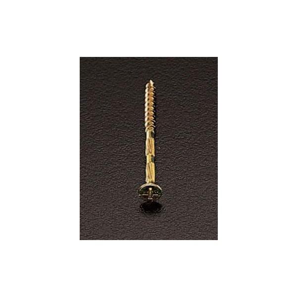 ●材質…鉄(クロメートメッキ) ●頭形状…(＋)皿頭 ●サイズ…4.2×42mm ●入数…130個 ●ツイストローレット付特殊木工ビスで自ら「座堀り」してキッチリ押さえ、硬木、合板、集合材、MDFオールマイティです。   【入数】 1 EA...