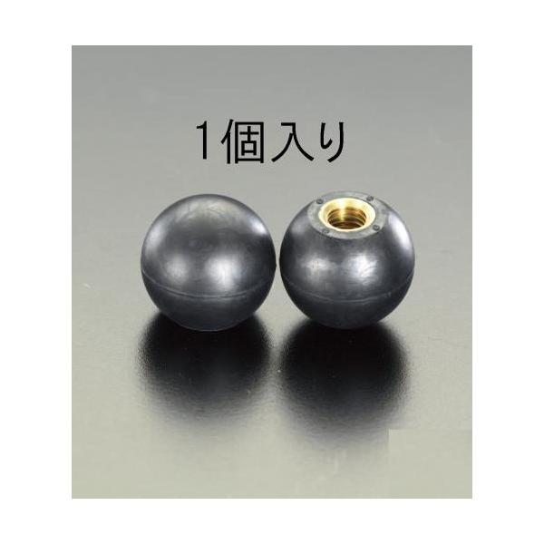 ●メーカー…鍋屋バイテック（NBK） ●型番…KGB-32-M10 ●材質…ボール:プロピレンゴム、ねじ:黄銅 ●ねじサイズ…M10 ●外径…32mm ●手ざわりがソフトなゴム製です。 ●入数は1個入りです。   【入数】 1 EA948BE23