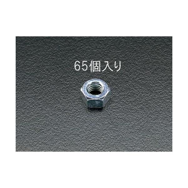 ●材質…鉄(ユニクロメッキ) ●並目ねじ ●サイズ…M6 ●六角対辺(mm)…10 ●ピッチ…1 ●入数…65個 ●六角ナットの形状分類は「1種」です。   【入数】 1 EA949GG6