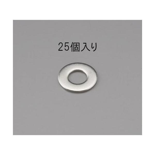 ●材質…ステンレス（SUS304） ●内径×外径×厚み…8×18×1.6mm ●入数…25個   【入数】 1 EA949LX208