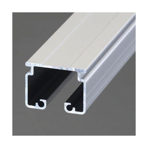 ●材質…スチール(シルバー仕上げ) ●全長…2m ●差込幅…9mm ●厚み…0.7mm ●幅…30mm ●高さ…23mm ●対応荷重…30kgまで ●重量…1164g ●工事現場や工場、店舗等の間仕切りカーテン、シートに最適で開閉もスムーズ...