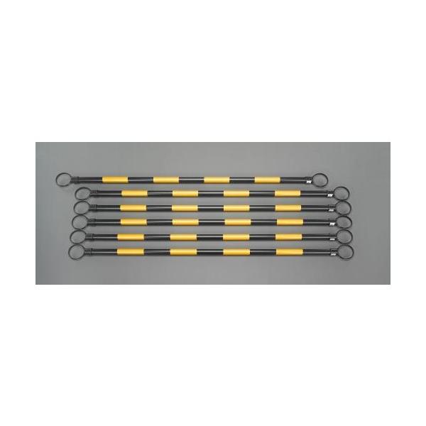 ●メーカー…ミツギロン ●型番…SF-27 ●材質…ABS、ポリエチレン ●色…黄/黒 ●全長…2200mm ●使用長さ…2.0m ●パイプ径…35mm ●重量…340g ●ゼブラ間隔…150mm ●両端リング内径…85mm ●入数…6本入...