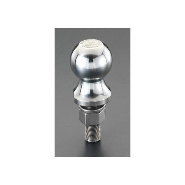 ●材質…ステンレス(SUS304) ●ボール径…48mm(1.7/8”) ●ボルト(φ×長さ)…25×54mm ●耐荷重(kg)…907 ●耐食性や耐久性に優れたSUS304製   【入数】 1 EA987FP32