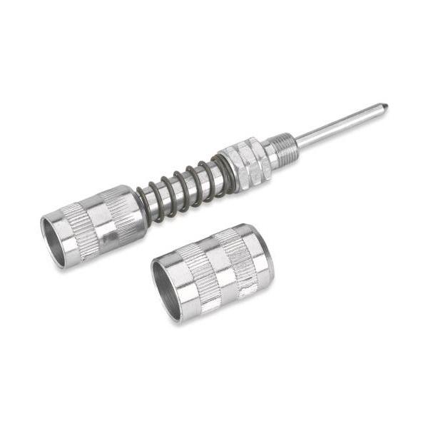 ●届きにくい所や密封型ベアリングなどに ●大小のコネクター付 ●適用グリースポンプ…EA991CN-2、-3、-4、-6、-10（かみ込み式カプラータイプ） ●仕様…ニードル ●ニードルサイズ(内径×外径×長さ)…0.8×4.0×32mm ...