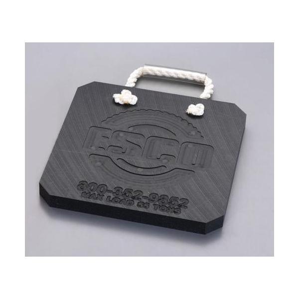 ●カラー:ブラック ※製品により色やデザインが異なりますが、デザイン指定はできません。 ●平面にジャッキを置くことができます。 ●サイズ:300×300mm ●厚み:25mm ●重量:2.2kg ●能力:55t ●材質:超高分子量ポリエチレ...