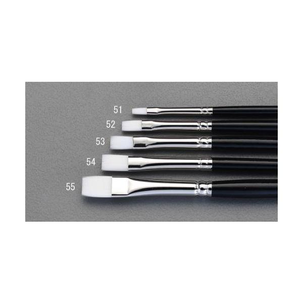 ●レタリング、イラスト、塗り込み用 ●毛材質:タクロン毛 ●漆柄 ●全長:181mm ●サイズ:6号 ●毛丈:11mm ●毛幅:6mm ●重量:4g ●コード品番:EA109MG-53   【入数】 1 EA109MG53