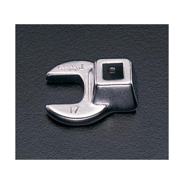 ●差込角…3/8" ●対辺…28mm ●材質…クロム合金鋼 ●スパナ部外径(b;mm)…50 ●スパナ部厚み(a;mm)…8 ●全長(L;mm)…50 ●重量(g)…78 ●差込部中心〜リング中心の長さ(S;mm):29.3 ●クロムメッキ...