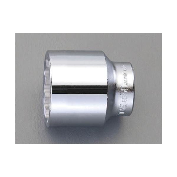 ●差込角:3/4インチ ●対辺:33mm ●12角 ●サイズ:D1:46mmD2:40mmL1:21mmL(全長):58mmd:25mm ●重量:370g ●コード品番:EA618LL-33   【サイズ】 3/4sqx33mm 【入数】 ...