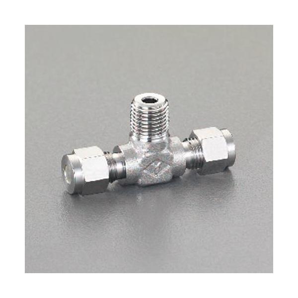 ●チューブ使用時は、インサートリングが別途必要となります。 ●使用圧力はチューブ使用圧力に準拠する。 ●材質:SUS316 ●使用温度:-196〜600℃ ●適用パイプ外径:6mm ●取付ねじ:R(PT)1/4"   【サイズ】 6mm×1...