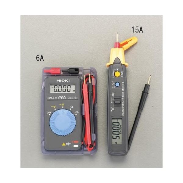 ●メーカー:日置電機(HIOKI) ●型番:3244-60 ●整流方式:平均値整流実効値指示方式 ●表示最大カウント:4199 ●直流電圧:419.9m〜500V 5レンジ 基本確度:±0.7 ％ rdg.4 dgt. ●交流電圧:4.19...