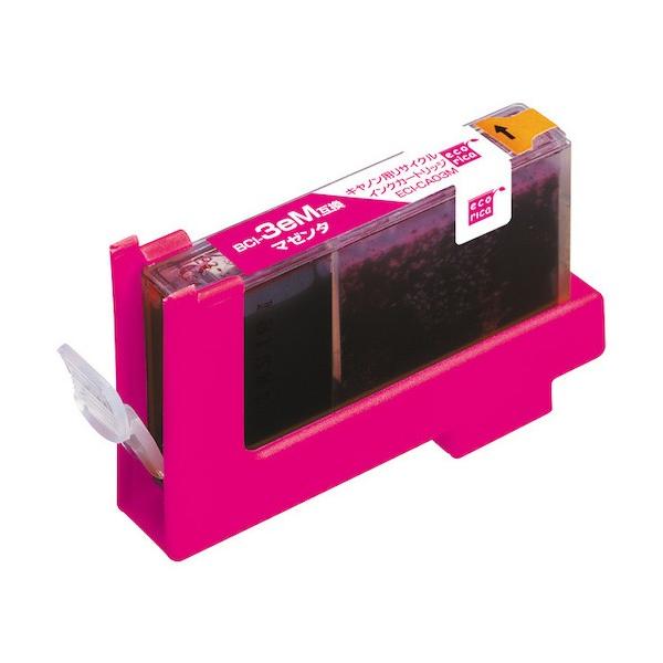 (特長) ●エコリカリサイクルインクカートリッジは使用済みインクカートリッジを全国に設置している ●「エコリカ回収BOX」で回収しリユース(再使用)製品として再生した環境にやさしい製品です。 (規格) ●インク色:マゼンタ ●適合純正品番:...