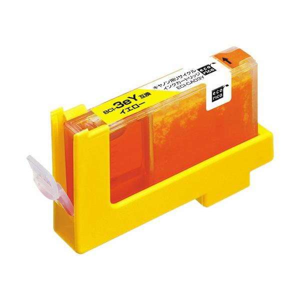 (特長) ●エコリカリサイクルインクカートリッジは使用済みインクカートリッジを全国に設置している ●「エコリカ回収BOX」で回収しリユース(再使用)製品として再生した環境にやさしい製品です。 (規格) ●インク色:イエロー ●適合純正品番:...