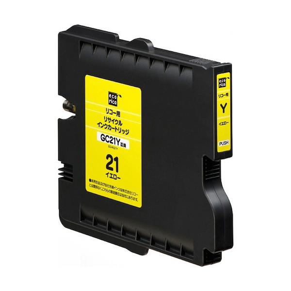 (特長) ●エコリカリサイクルインクカートリッジは使用済みインクカートリッジを全国に設置している ●「エコリカ回収BOX」で回収しリユース(再使用)製品として再生した環境にやさしい製品です。 (規格) ●インク色:イエロー ●適合純正品番:...