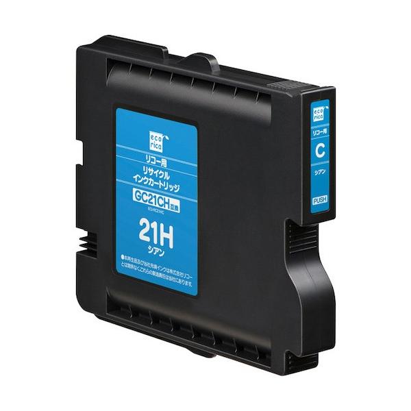 (特長) ●エコリカリサイクルインクカートリッジは使用済みインクカートリッジを全国に設置している ●「エコリカ回収BOX」で回収しリユース(再使用)製品として再生した環境にやさしい製品です。 (規格) ●インク色:シアン ●適合純正品番:G...