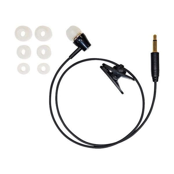 ■特徴 耳穴に入れて使用するカナルタイプのイヤホンです。 3サイズのゴムキャップが同梱されておりますので、ご自身の耳穴サイズに合わせてご使用になれます。  ■仕様 差込プラグのφ数：3.5 差込プラグ部は腐食に強い金メッキ仕様  ■付属品 ...