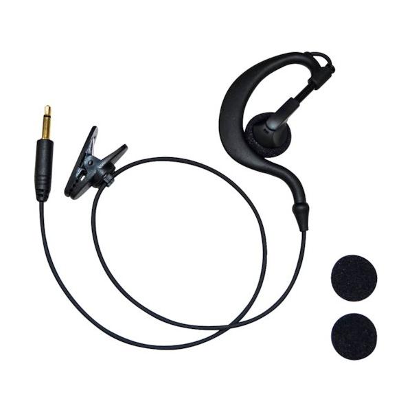 ■特徴 耳に掛けて使用できるフックタイプのイヤホンです。  ■仕様 差込プラグのφ数：3.5 差込プラグ部は腐食に強い金メッキ仕様  【入数】 1点 FEP302