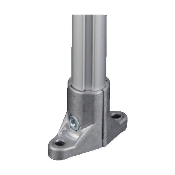 ■用途 フレームを床や壁などに連結する場合にご使用ください ■仕様 スタンドコネクタS ■材質 本体:アルミダイカスト ボルト・ナット部:鉄 ■注意 別途運賃    【重量】 35G 【入数】 1個 【原産国】 タイ製 GFJB45