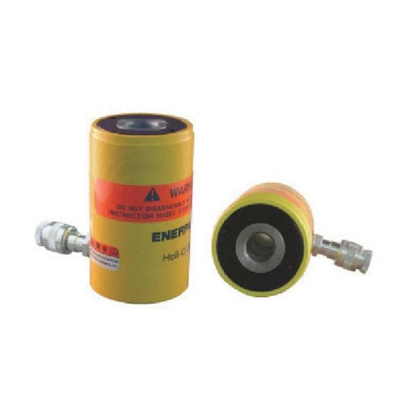 商品画像はイメージ画像です。実際とは異なる場合がございます。 ■特徴 単動スプリング戻し型の中空シリンダです。 取付方法によって押しシリンダ、引きシリンダのどちらにも応用できます。  ■用途 ワークのクランプ 油圧ジャッキ 油圧ツール  ■...