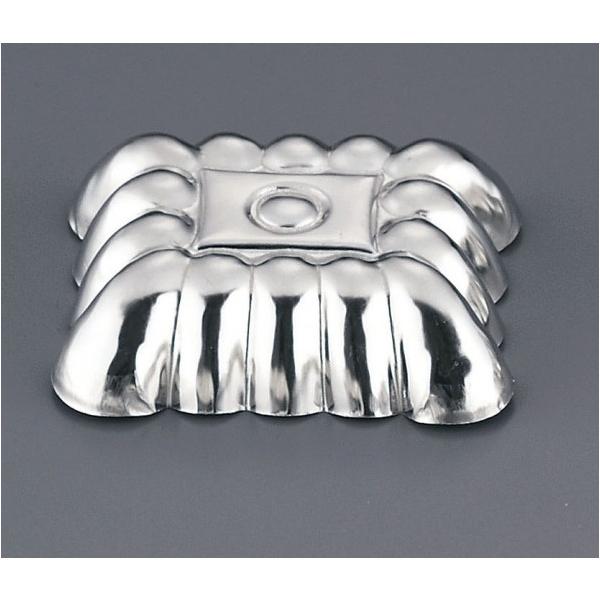 ●F.K印 ブリキケーキ型シリーズ ●(内寸)幅×奥行×深さ(mm):70×60×20   【サイズ】 〈中〉 【重量】 20 【入数】 1点 WKC56