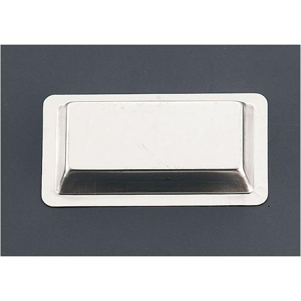 ●F.K印 ブリキケーキ型シリーズ ●(内寸)幅×奥行×深さ(mm):70×36×10 ●底幅×底奥行(mm):62×28   【サイズ】 〈中〉 【重量】 12 【入数】 1点 WKC44