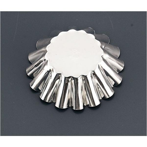 ●F.K印 ブリキケーキ型シリーズ ●内径×深さ(mm):φ66×21 ●底内径(mm):φ37   【サイズ】 〈中〉 【重量】 15 【入数】 1点 WKC41