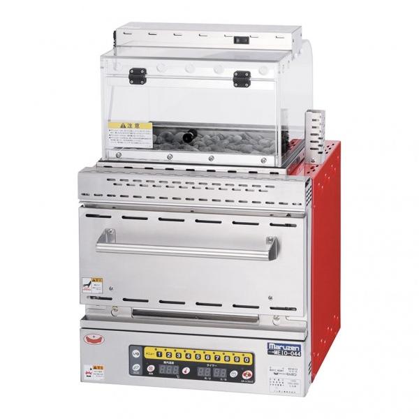 ●トレイに敷き詰めた小石の遠赤外線効果で芋を美味しく調理します  ●電源:単相100v50/60hz  ●消費電力(kw):本体1.2、LED1.5  ●焼成本数:Mサイズ約10本Lサイズ約5本  ●保温収納量:Mサイズ約18本Lサイズ約9...