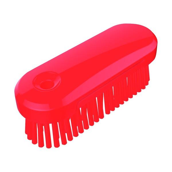 商品画像はイメージ画像です。実際とは異なる場合がございます。 ■特徴 耐酸性、耐薬品性、耐摩耗性に優れ、脱毛しにくい構造なので異物混入対策に最適です。 使用場所ごとに色分けができHACCPに対応します。  ■材質 本体：ポリプロピレン 毛：...