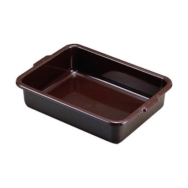 商品画像はイメージ画像です。実際とは異なる場合がございます。 ●サイズ:547×395×H129mm ●色:ダークブラウン ●ABS樹脂 ●耐熱温度:100℃ ●コード番号:YB0312 ●衝撃に強いプラスチック製で使用後の食器の後片付け、...