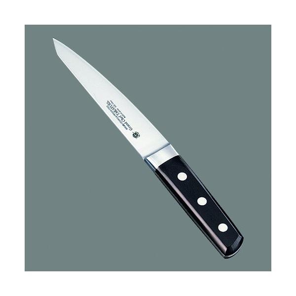 商品画像はイメージ画像です。実際とは異なる場合がございます。 ■特徴 堺孝行作グランドシェフシリーズ錆に強く不純物の極めて少ないスウェーデンホルム特殊鋼を直輸入して日本人向きに加工したシェフ用の高級庖丁です。 ※包丁の表示サイズは、すべて刃...