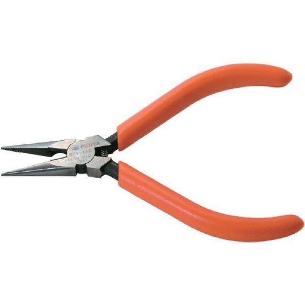 先端部が細く短いので、精密な加え・折り曲げ作業に最適です。 交換用ばねはFNS-12(5本入り)です。 刃部硬度HRC57〜61です。 製造時の使用電力の20％を太陽光発電で賄っています。 用途 AV・通信・精密機器の組立、修理、ホビー関係...