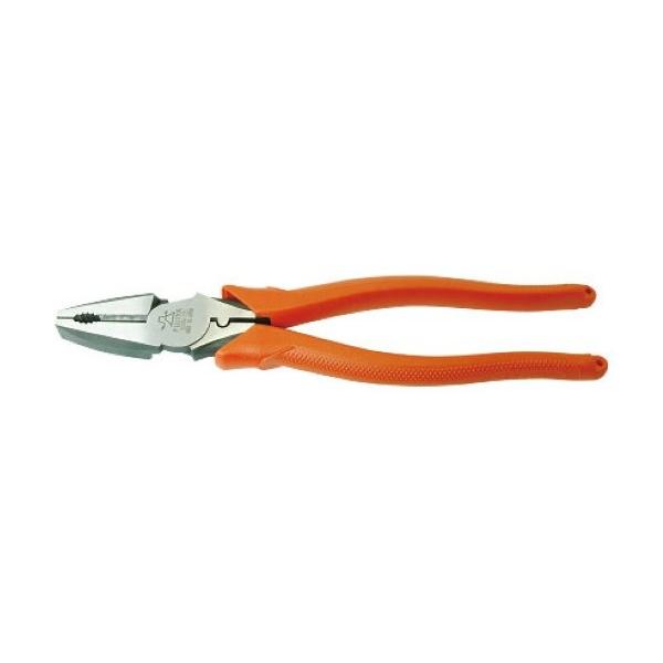 偏芯テコ機能で従来品よりも軽く切断できます。 軽量設計でワンサイズ下の重量を実現し、腰周りの負担を減らします。 ピアノ線の切断も可能です。 くわえ部の硬度、形状を変更し、耐久性と滑りにくさを実現しました。 落下防止用コード取付穴がついている...