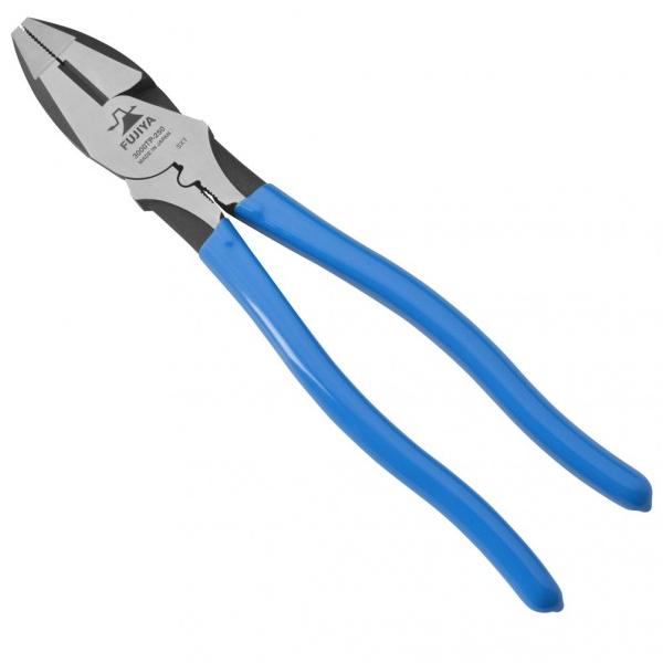 タフな現場でハードに使っても安心な250mmサイズ。 つかみ部のクロスローレット加工により、高い保持力を発揮します。 本体裏面の可動部にギザを付けることで、通線ワイヤー等を素早く引き込みが可能です。 偏芯テコ機能で従来品よりも軽く切断できま...