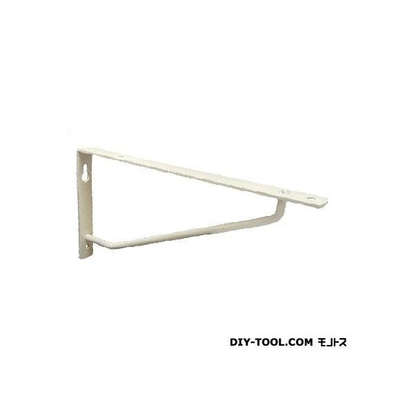 リブ付棚受 L型棚受け L字棚受 アイアンブラケット  【サイズ】 120x240 【カラー】 ホワイト 【入数】 1本 16568