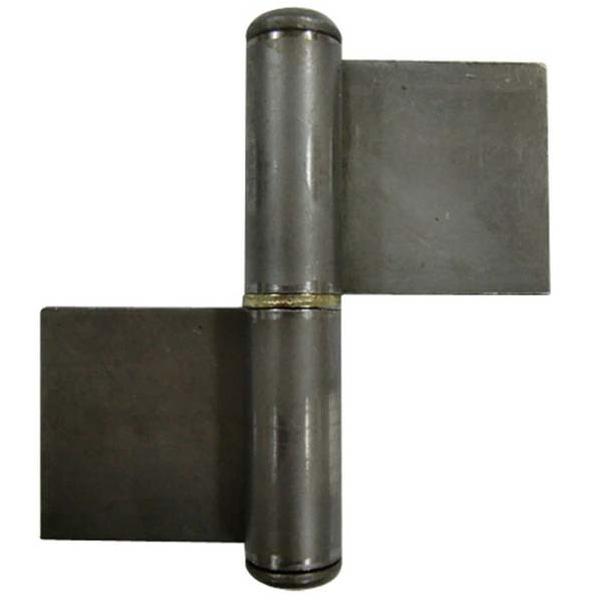 【商品説明】 鉄旗丁番です。 【仕様】 「材質」鉄 「仕様」右 「サイズ」100mm 「入数」1組   【サイズ】 100mm 【材質】鉄 【入数】 1組 FC451