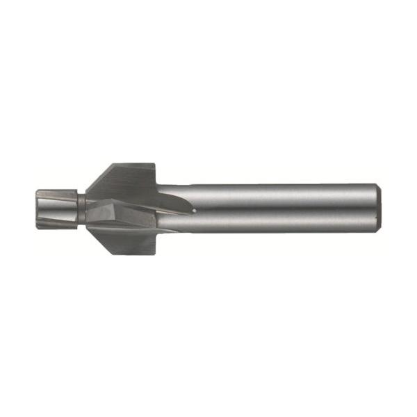■特徴 皿小ねじの沈め穴加工をするフライスです。  ■用途 被削材:炭素鋼、合金鋼、工具鋼、鋳鉄、非鉄金属、アルミ合金。  ■仕様 皿小ねじ用  ■材質 高速度鋼（SKH51） ●外径(mm):14.0 ●案内径(mm):6.2 ●全長(m...