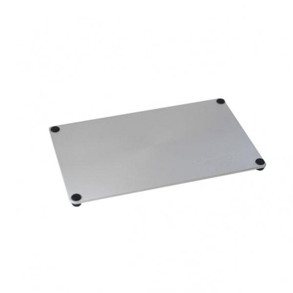 ●アルミニウムの特性である熱伝導率の良さで、素早く解凍 します。 ●食材をのせるだけで、電気もガスも不要で経済的です。 ●間口×奥行(mm):300×185 ●板厚(mm):4.0  【重量】 605 【入数】 1個 DKI0401