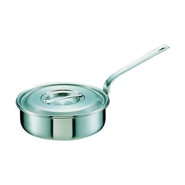 商品画像はイメージ画像です。実際とは異なる場合がございます。 ■特徴 18-10ロイヤルシリーズ 業務用鍋「IH」 クラデックス鋼(三層構造) 板厚:1.5mm・優れた耐久性・保温性。 どんな熱源でも効果的です。 表面に304Lステン(18...