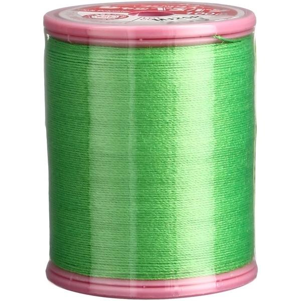 サイズ: ♯30 100m/巻 素材: ポリエステル100% 用途: 厚地用 使用ミシン針: 14〜16号 最もポピュラーな家庭用ミシン糸のシリーズです。  そのなかコットン、ウール、合せん、どんな生地にもなじみやすいのが特徴です。  なめ...