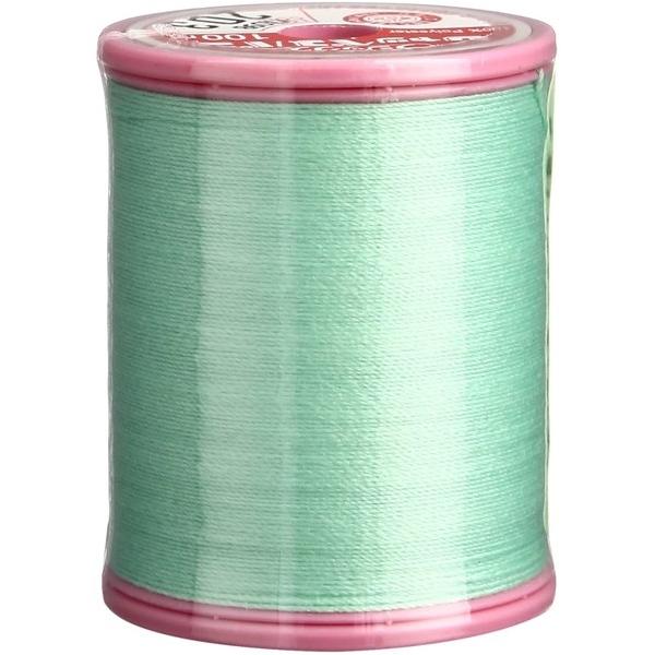 サイズ: ♯30 100m/巻 素材: ポリエステル100% 用途: 厚地用 使用ミシン針: 14〜16号 最もポピュラーな家庭用ミシン糸のシリーズです。  そのなかコットン、ウール、合せん、どんな生地にもなじみやすいのが特徴です。  なめ...