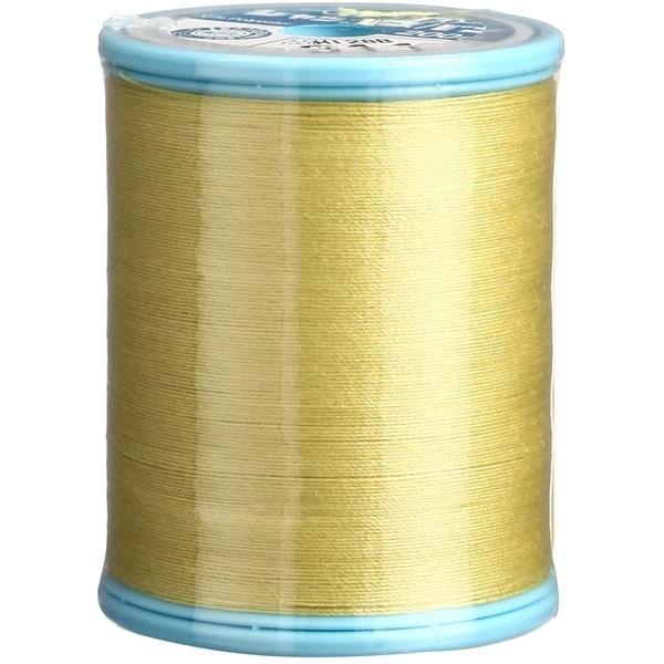 サイズ: ♯60 200m/巻 素材: ポリエステル100% 用途: 普通地用 使用ミシン針: 9〜14号 最もポピュラーな家庭用ミシン糸のシリーズです。  そのなかコットン、ウール、合せん、どんな生地にもなじみやすいのが特徴です。  なめ...