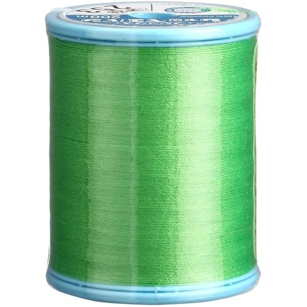 サイズ: ♯60 200m/巻 素材: ポリエステル100% 用途: 普通地用 使用ミシン針: 9〜14号 最もポピュラーな家庭用ミシン糸のシリーズです。  そのなかコットン、ウール、合せん、どんな生地にもなじみやすいのが特徴です。  なめ...