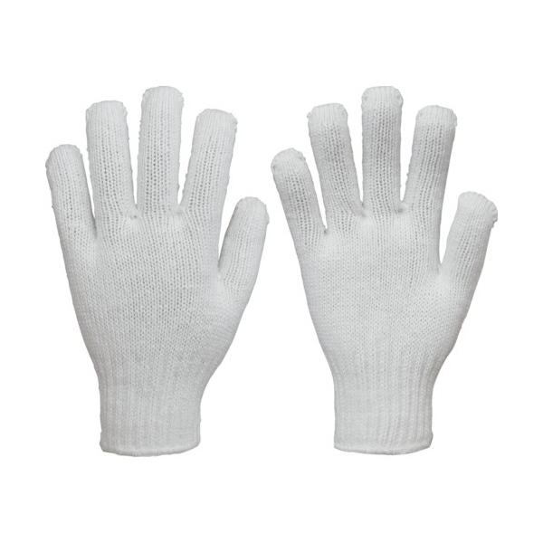 ■特徴 厚手でボリューム抜群の強力軍手です。 小指又を下げた三本胴編みで手にフィットします。  ■用途 一般軽作業  ■仕様 7ゲージ編  ■材質 ポリエステル 綿 ナイロン その他 ●色：ホワイト ●サイズ：L ●全長(cm)：22.5 ...