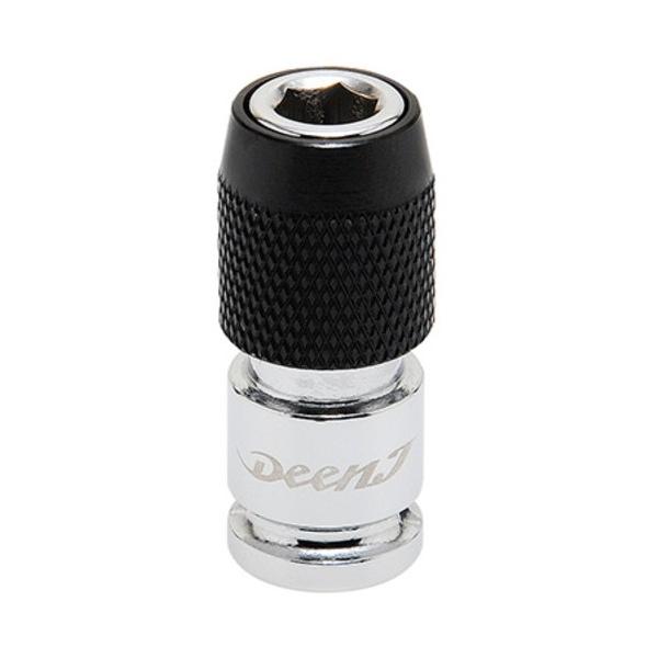 ■特徴 ロック機能付きのビットアダプターです。 ■用途 Bタイプビット（溝から先端部までの長さが9-9.5mmのビット）用に。    【重量】 24G 【入数】 1個 【原産国】 台湾製 DNJB2BH