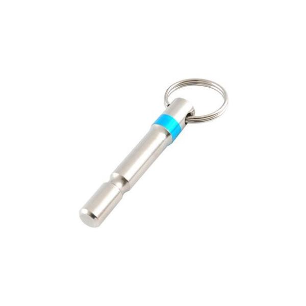 カギや工具の取付け自在です。 キー等の保持、紛失防止。 ビットホルダー(別売)と合わせてご使用ください。 使いやすい丸軸タイプです。 スライド脱着で取替が簡単です。 ●カラー:ブルー。 ●6.35mm軸タイプ。 ●本体:スチール。 ご使用の...